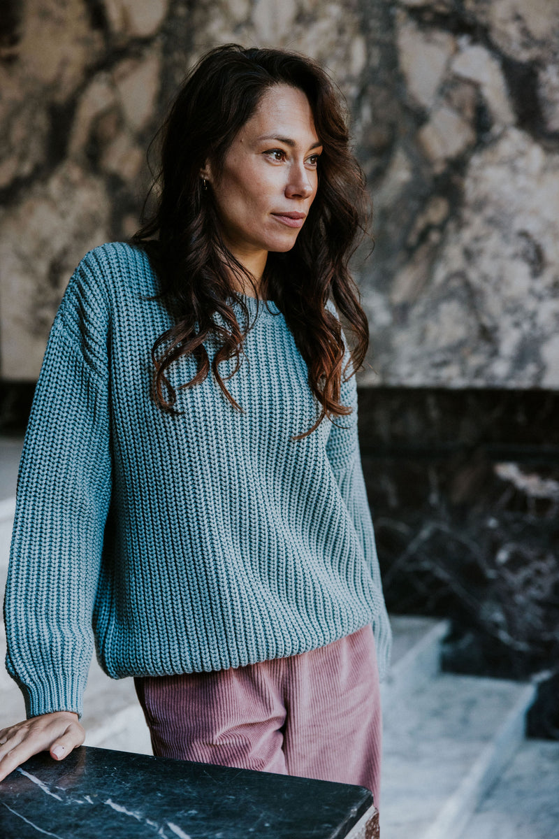 Yuki - Chunky Knit Women's Sweater | Color Ocean – Yuki Kidswear